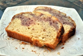 Raspberry Almond Swirl Bread - Baking Bites
