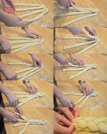 How to Braid Challah: Three, Four and Five Strand Braids - Baking Bites