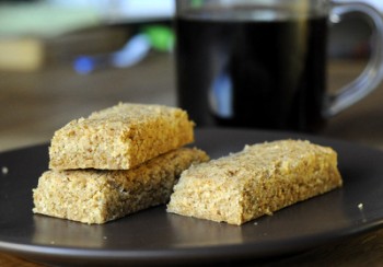Almond Coffee Shortbread - Baking Bites