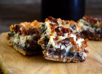 Maple Bacon Magic Bars - Baking Bites