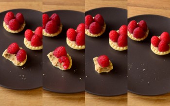 Raspberry & Cookie Butter Tarts - Baking Bites