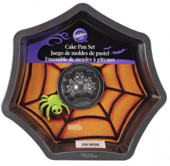 Wilton Spiderweb Cake Pan - Baking Bites