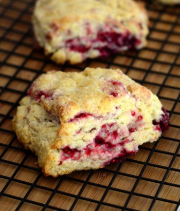 Fresh Raspberry Scones - Baking Bites