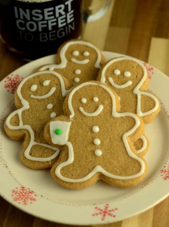 Coffee Cinnamon Gingerbread Men - Baking Bites