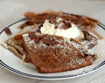 Chocolate Crepes - Baking Bites