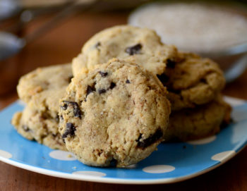 Rye Flour Chocolate Chip Cookies - Baking Bites